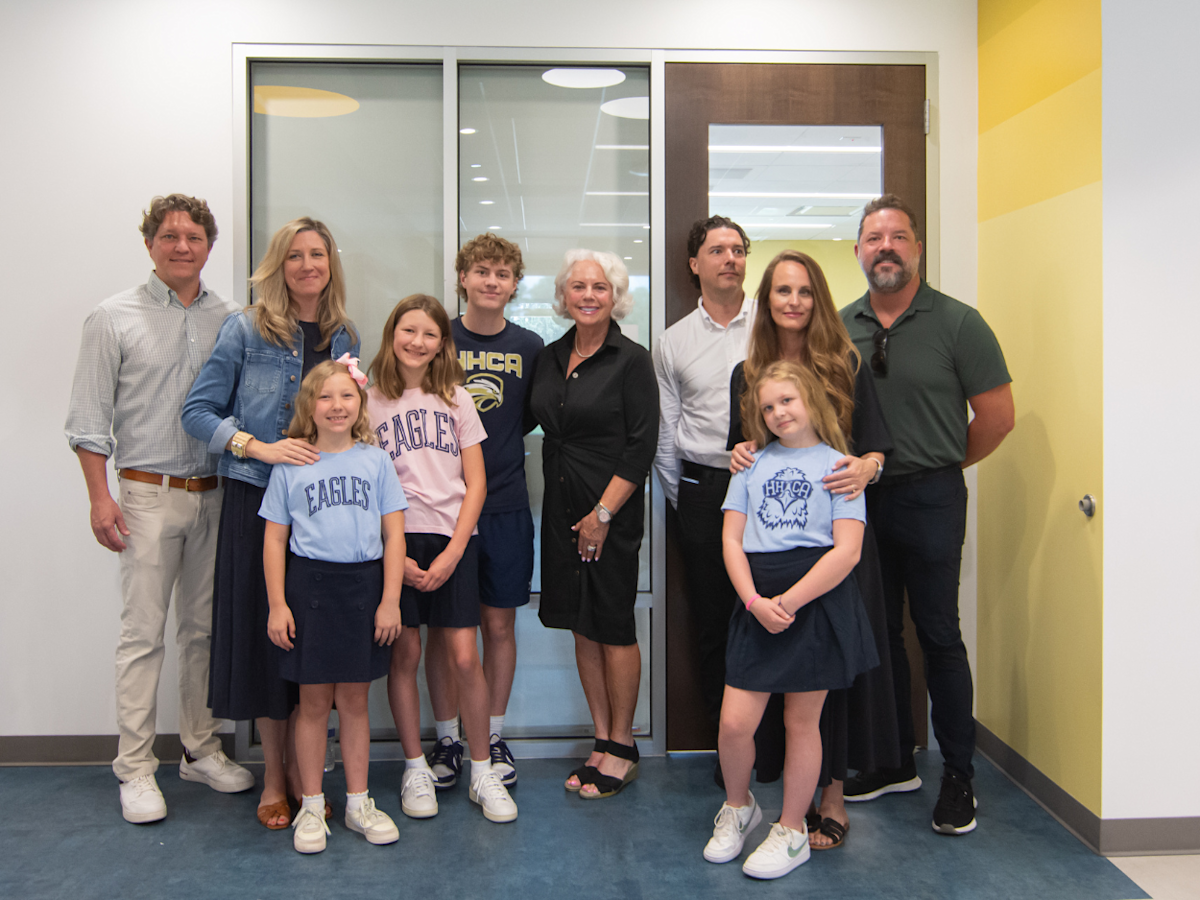 HHCA Honors England Family at New Upper School Science Lab Dedication ...