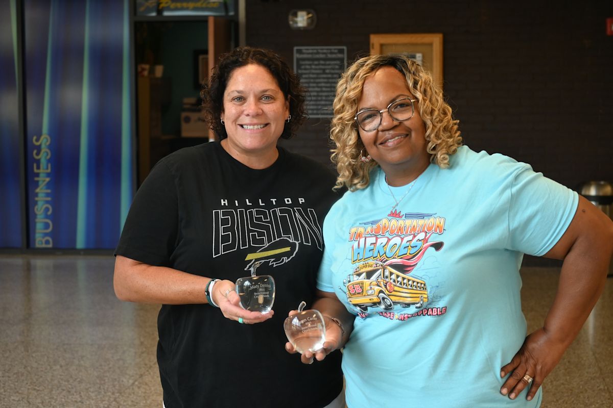Mary Deitrick & Karen Carter Receive Crystal Apple Awards | News Details