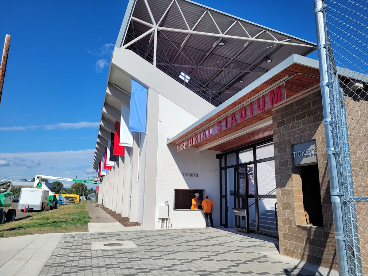 Don't miss the Football Game at the newly renovated Memorial Stadium ...
