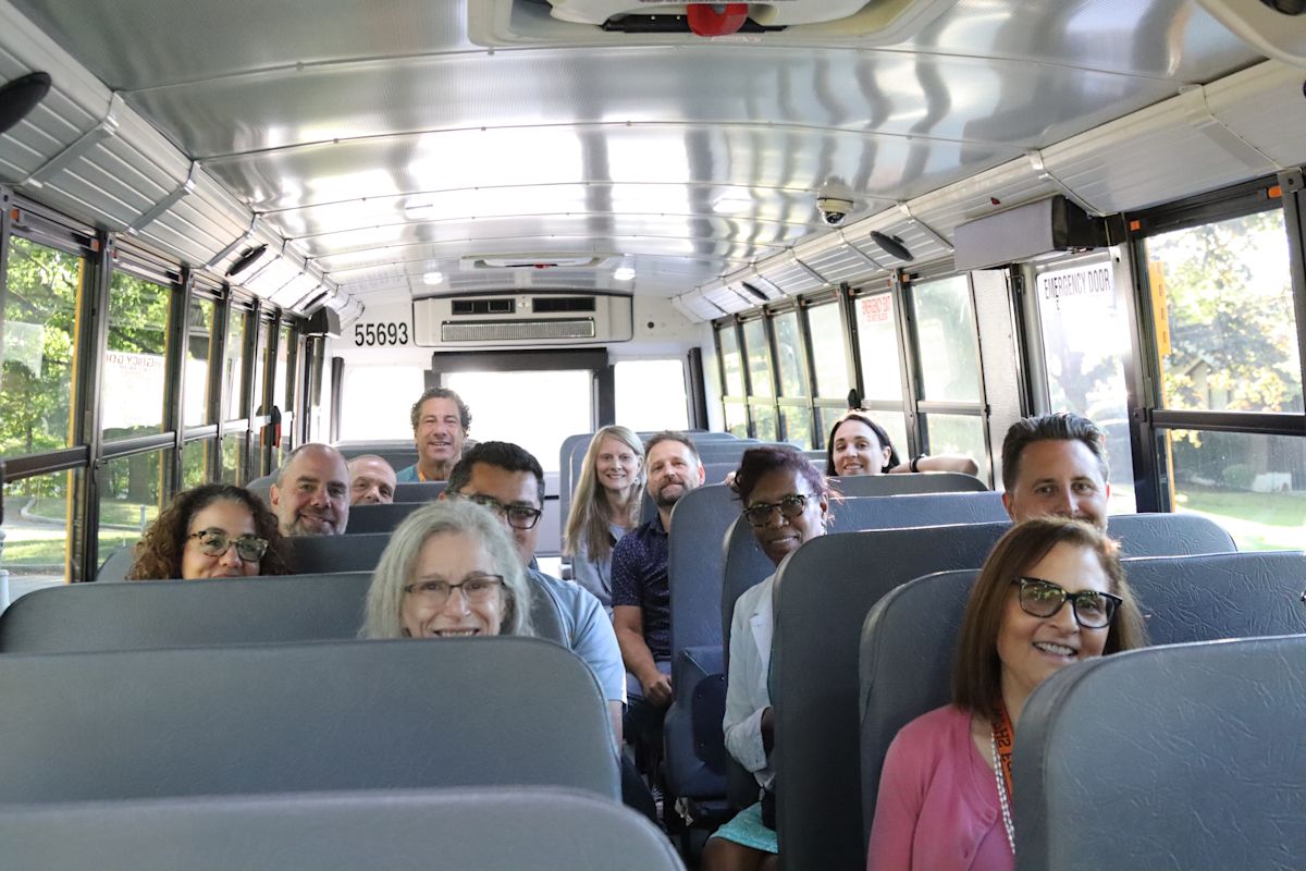 Board of Education members take bus tour of upgraded school buildings ...