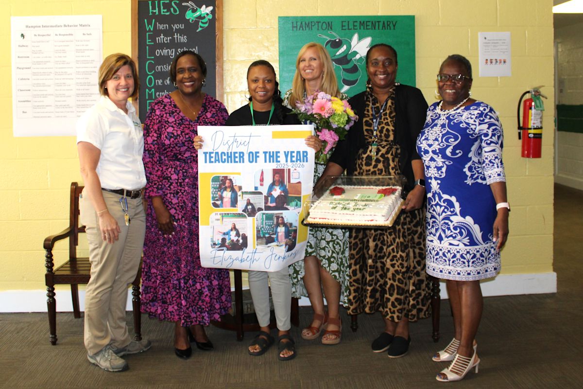Mrs. Elizabeth Jenkins named Hampton County School District Teacher of ...