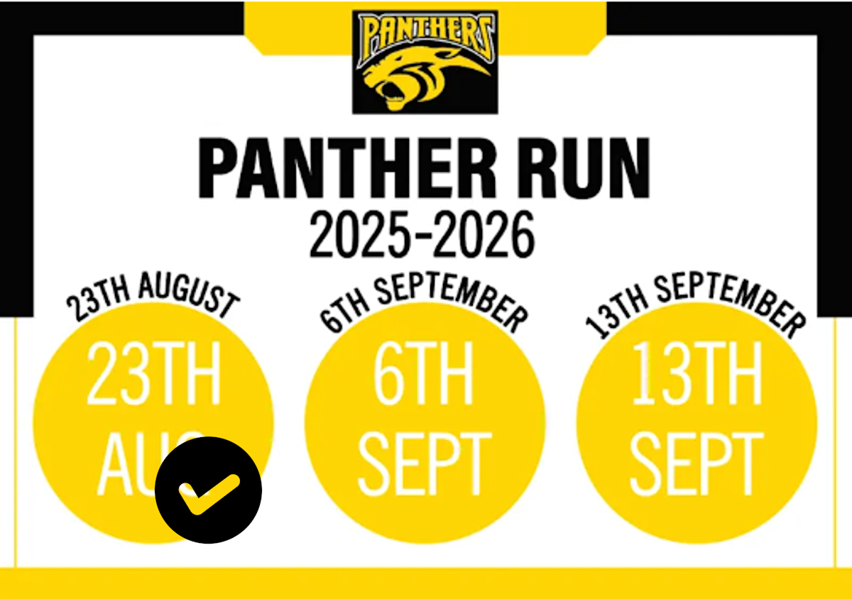 Panther Run Series 2 - Sept 6 | All School News single