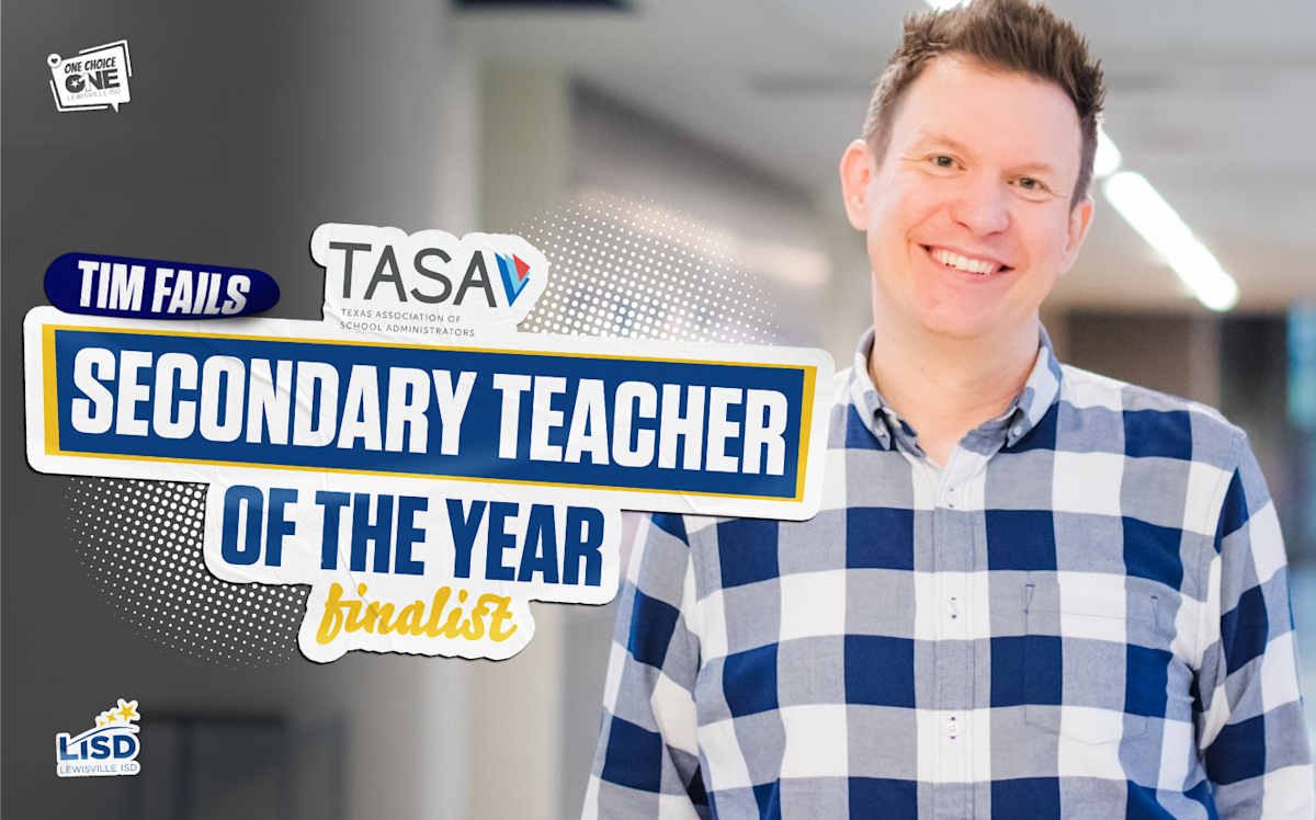 Tim Fails Named Finalist for 2026 Texas Teacher of the Year | news