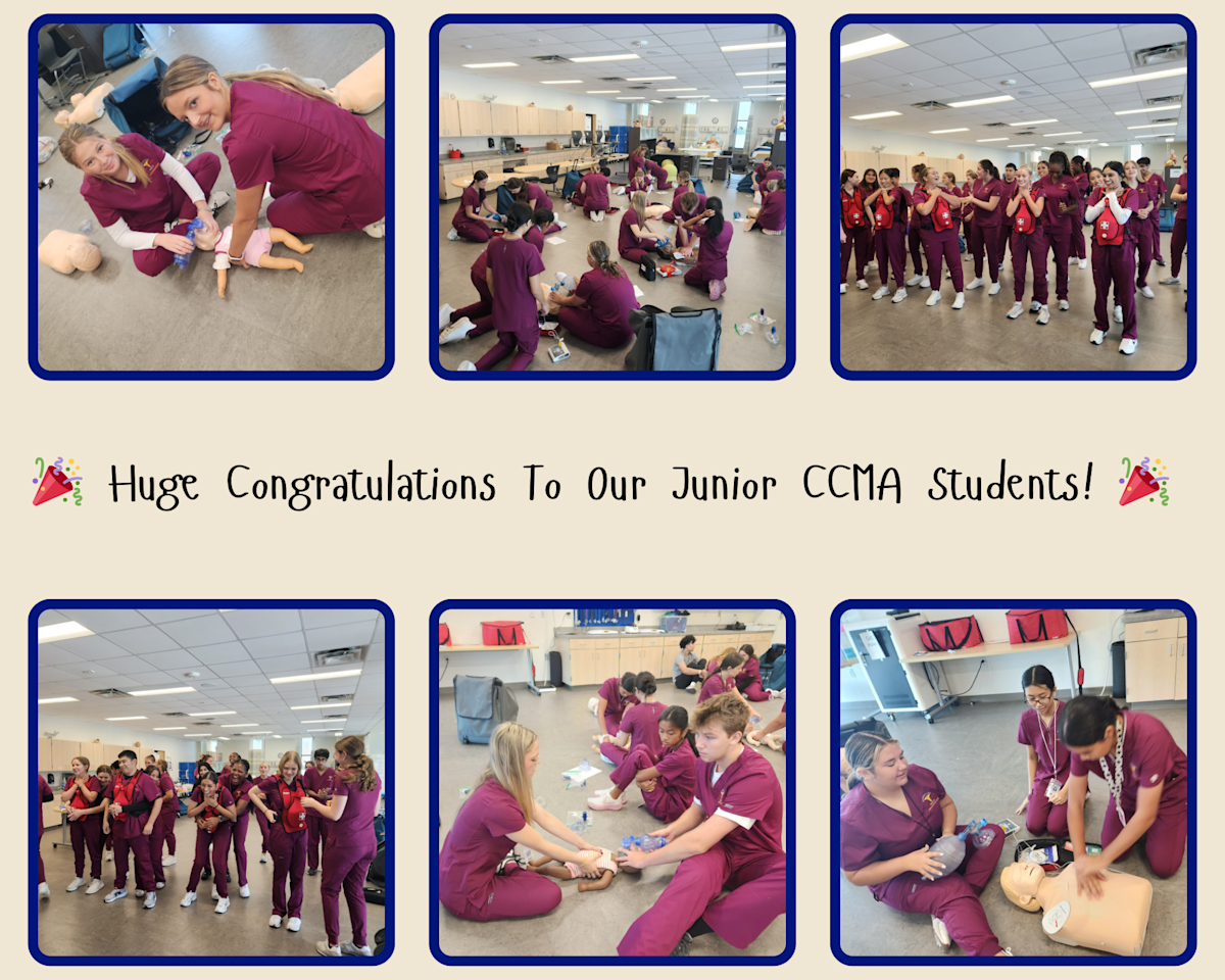Huge Congratulations To Our Junior CCMA Students | Post Details