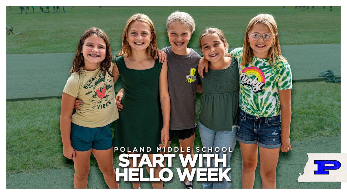 Start With Hello Week @ Poland Middle - September 15-19, 2025 | News Post