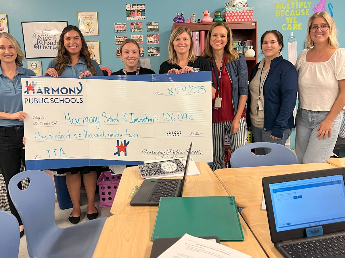 127 Harmony Central Texas Teachers Earn $1.4 Million Through Teacher Incentive Allotment ...