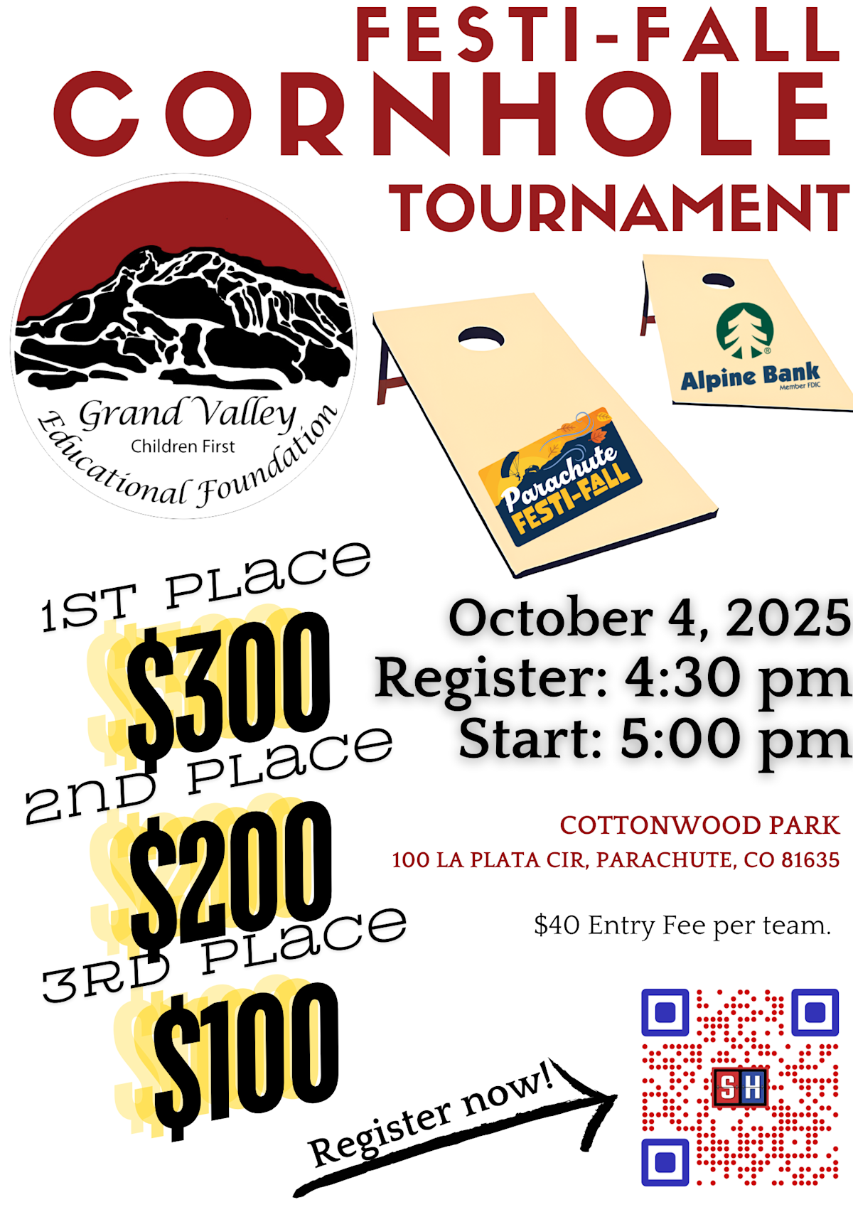 Festi-Fall Cornhole Tournament | News Information