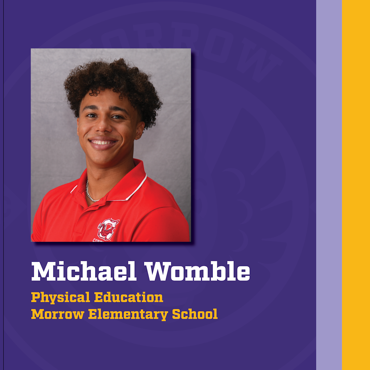 Morrow Welcomes Michael Womble | News Details