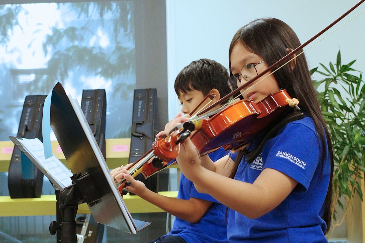 The Sound of Middle School: Band and Strings at SSIS | Saigon South ...
