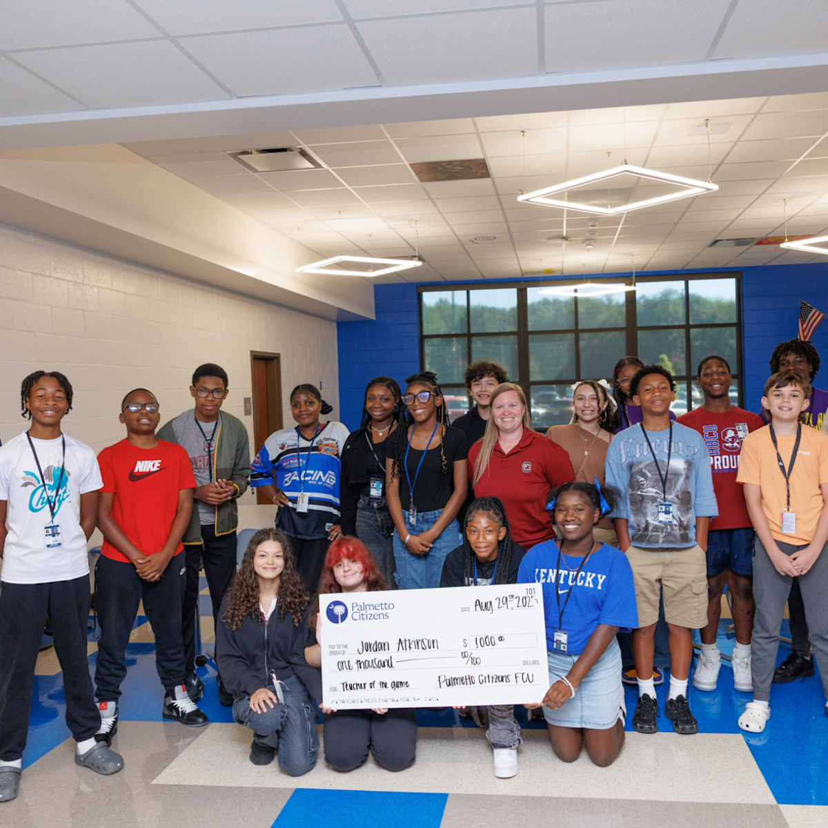 Blythewood Middle Teacher Named Teacher of the Game | Details