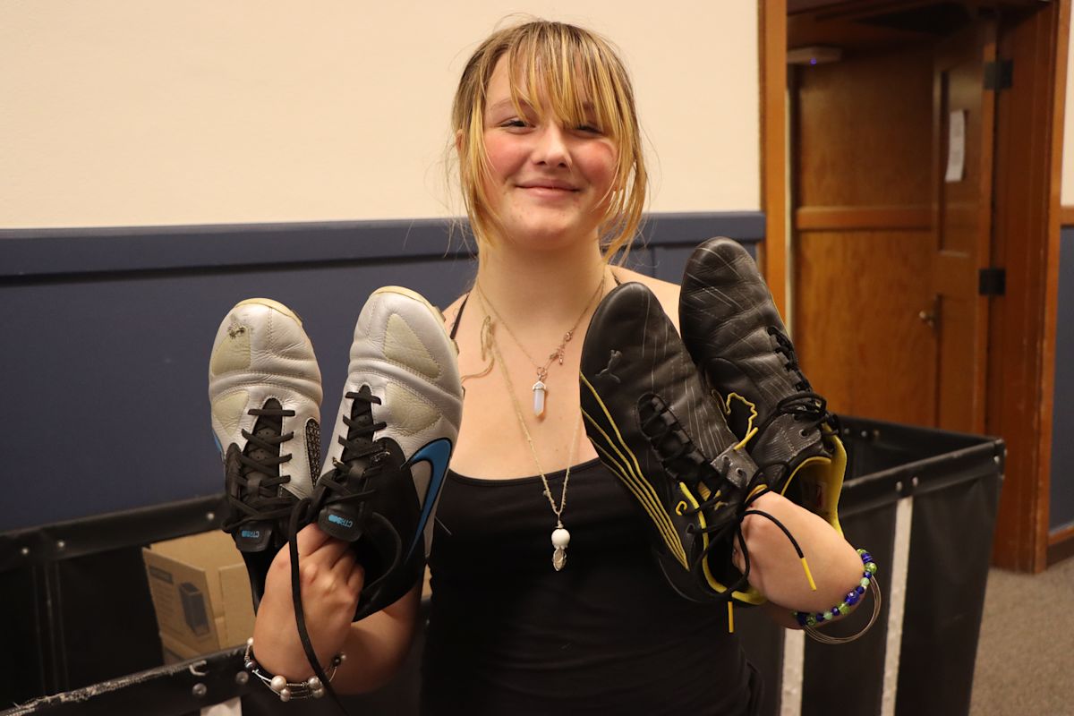 MAA Student Steps Up Successful Shoe Drive - North Clackamas School ...