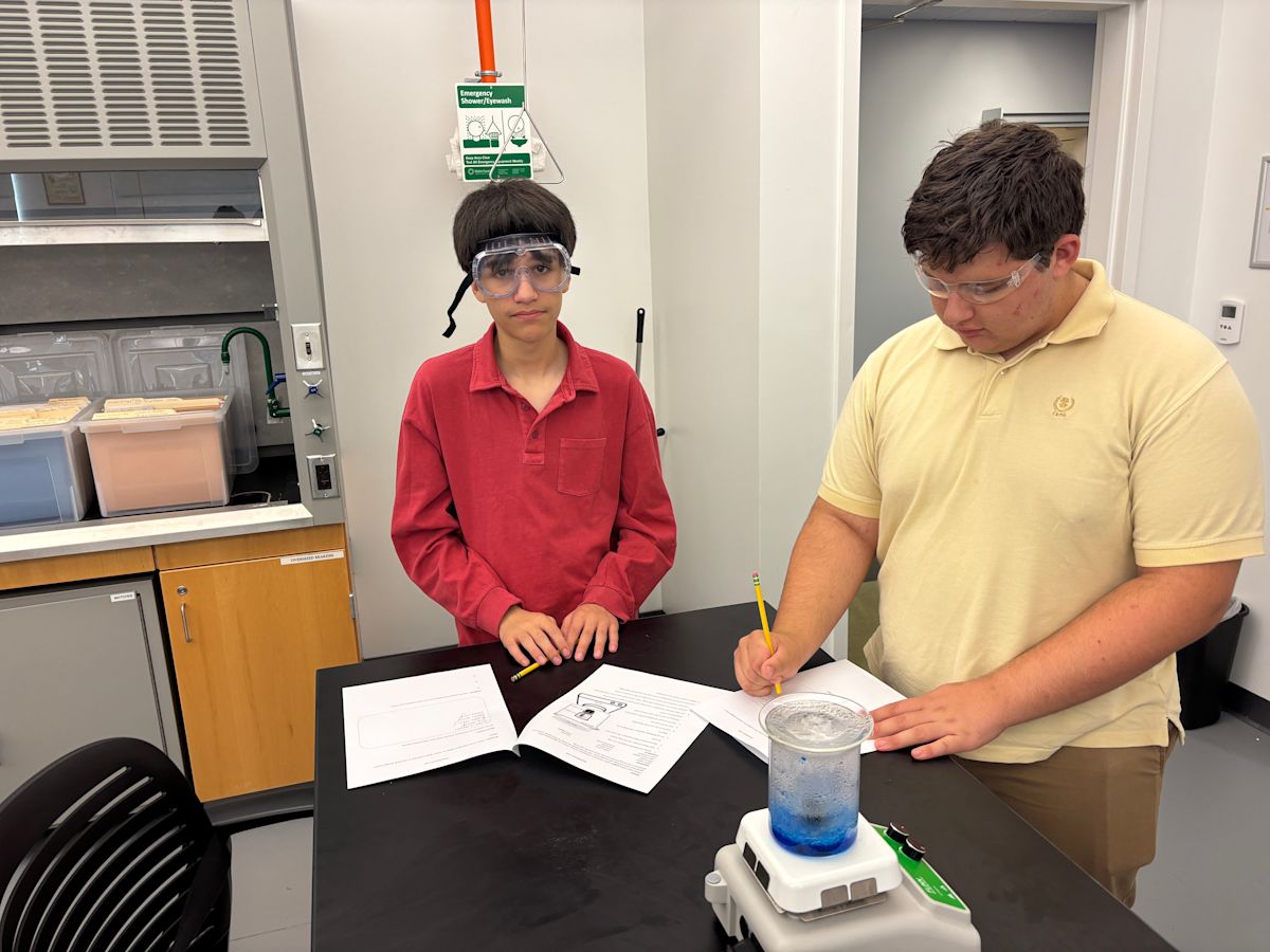 NHS Students Learn About Distillation | news details