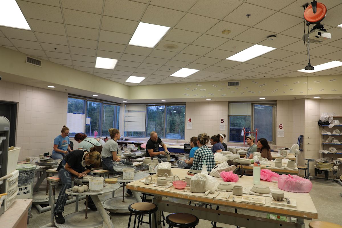 Pottery making shapes art and connection for adults | article - ISD 279 ...