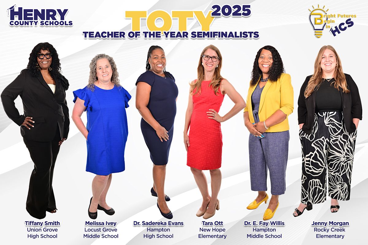 Henry County Schools to Crown 2025 Teacher of the Year Among Six ...