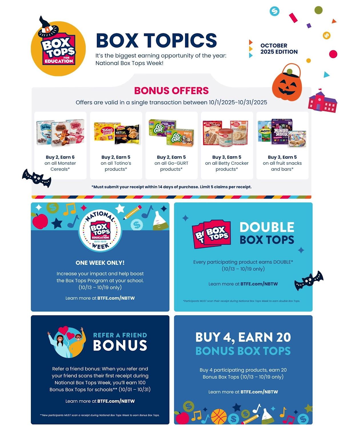 Support PPMS with Box Tops - Best Time to Download the App is Now ...
