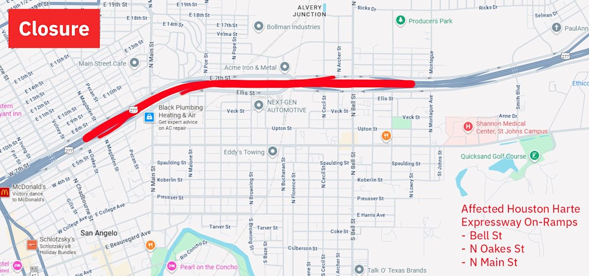 SAISD Transportation Notice: Loop 306 Closed Beginning Oct. 1 | News Item