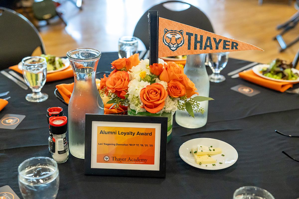 Five Thayer Alums Honored at Annual Reunion Event | News Details