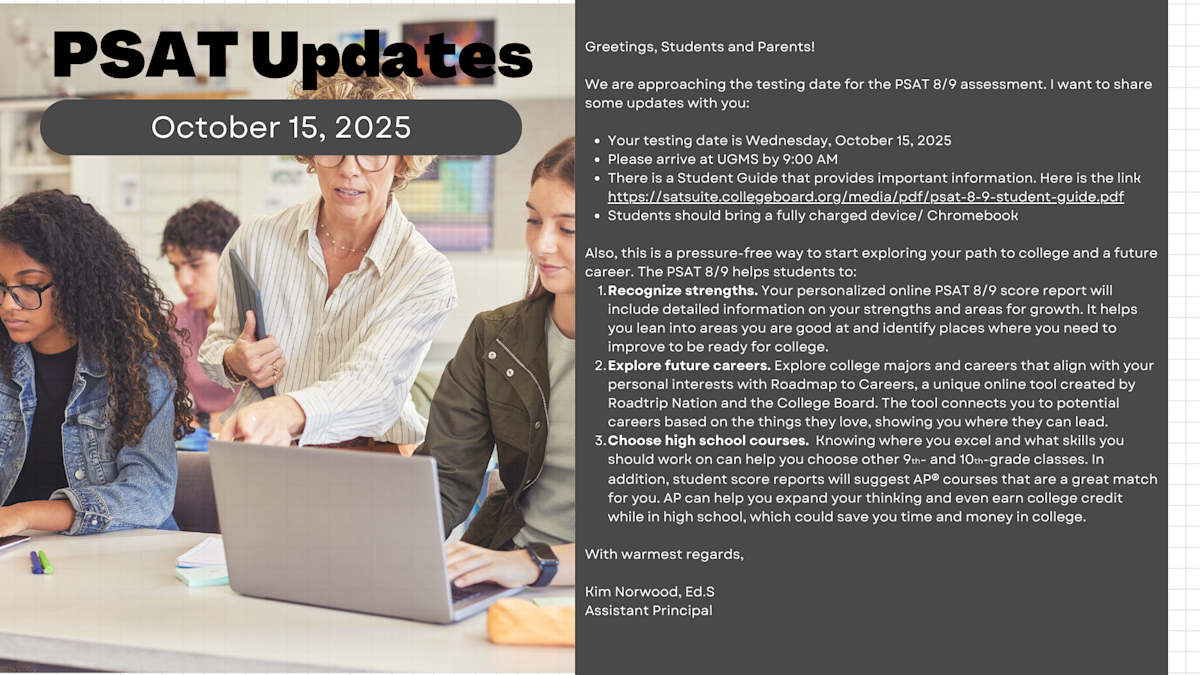 PSAT Information | Post Details