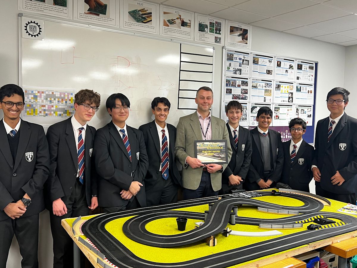 Engineering Excellence: Scalextric4Schools Teacher Award | News Detail