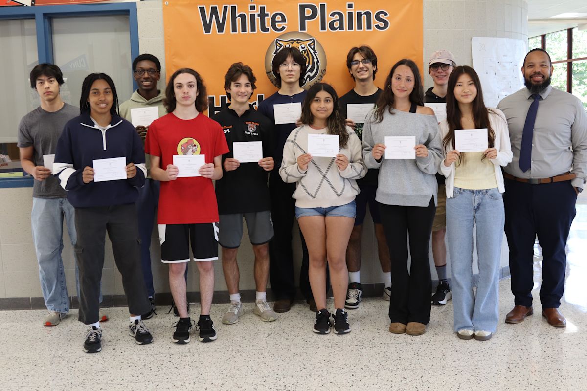 WPHS seniors receive letters of commendation from national organization ...