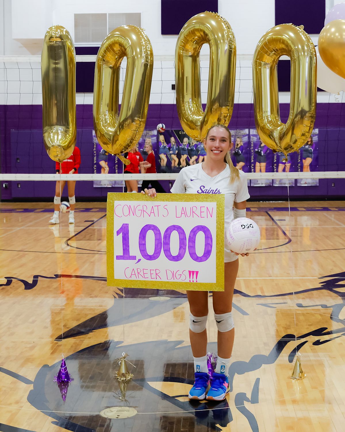 Lauren Watson Reaches 1,000 Career Digs Milestone | Athletic News Full ...