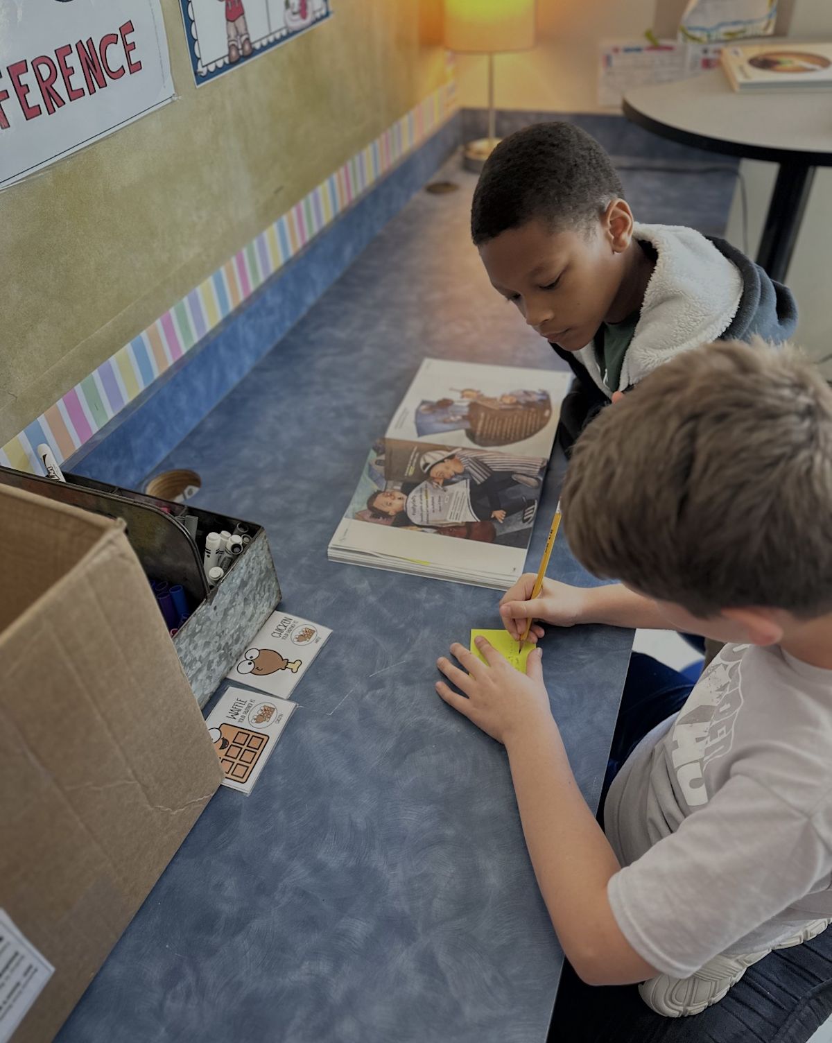 Teamwork in Action: 5th Graders Explore Poetry Elements | News Details
