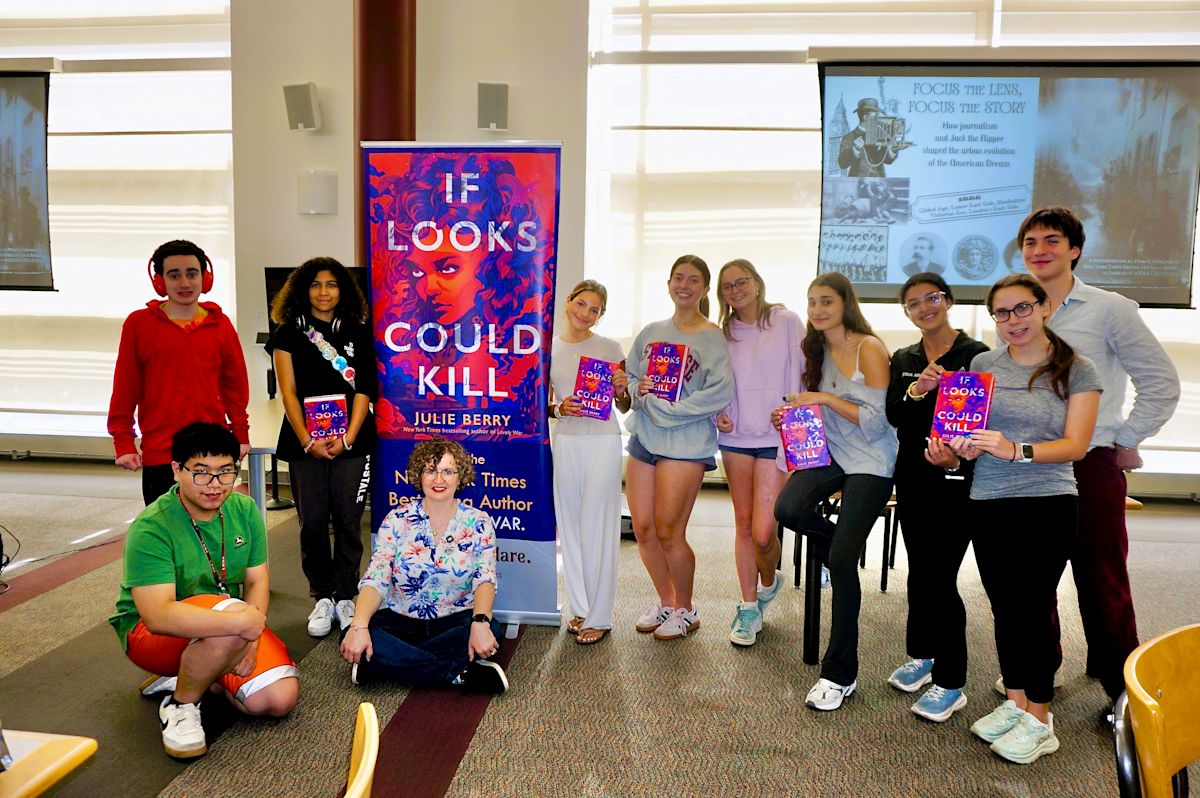 New York Times Best-Selling Author Julie Berry Visits LMHS | Article