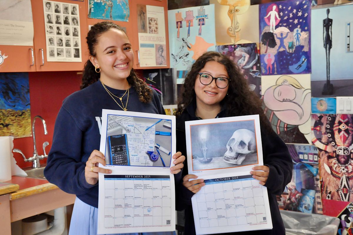 Annual calendar showcases Ursuline student artwork, honors 35-year ...