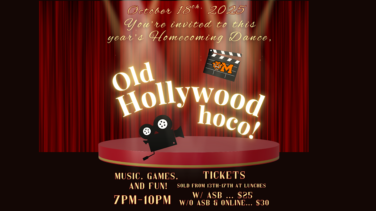 MHS Homecoming Dance: October 18 | News Details
