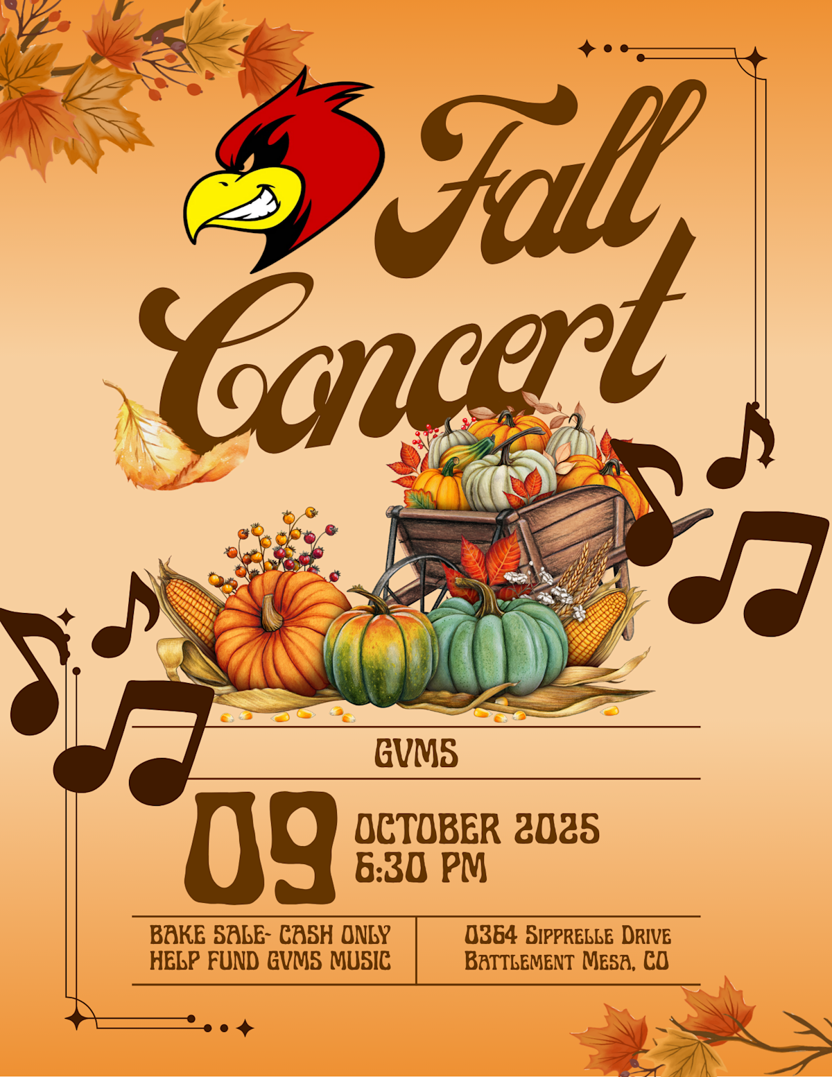 GVMS Fall Concert | News Information