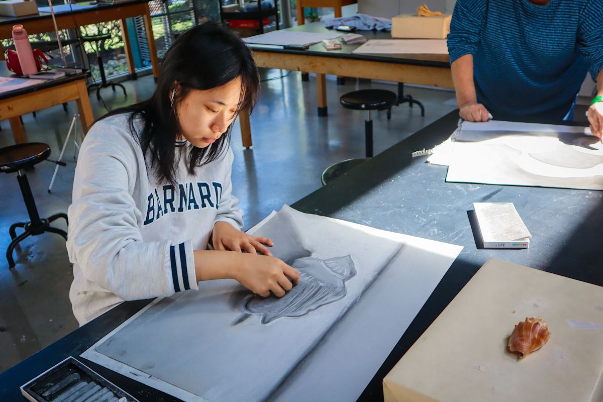 Upper School artists go big in Studio Art with bold, expressive work | News