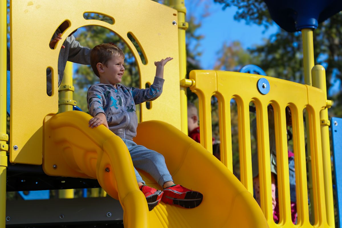 Little Britain Pre-K Program celebrates new playground | News Story
