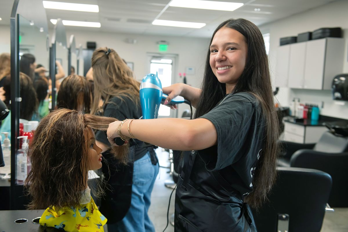 Support Our Cosmetology - Hairstyling Program! | Default News Page