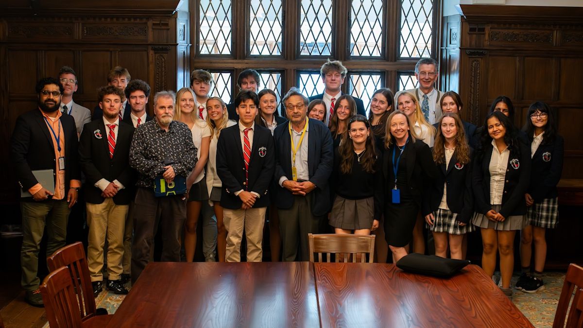 Andrew Delbanco Visits GFA | Latest News from Greens Farms Academy