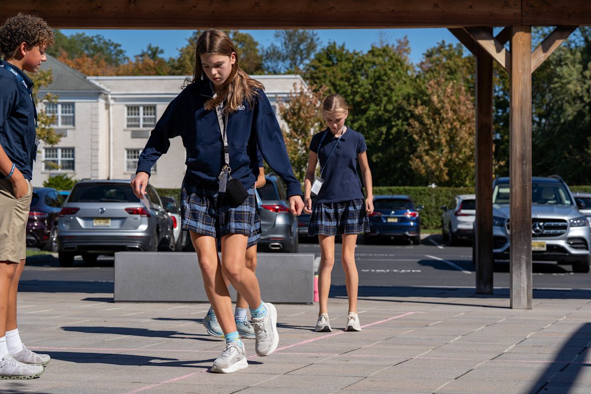 Math in Motion: Eighth Graders Become the Coordinate Plane | News Post Page