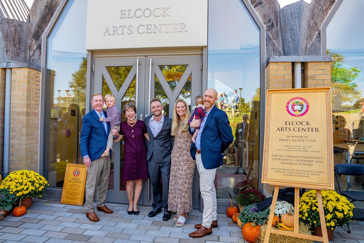 Elcock Arts Center Dedication | Recent News Story | St. Sebastian's