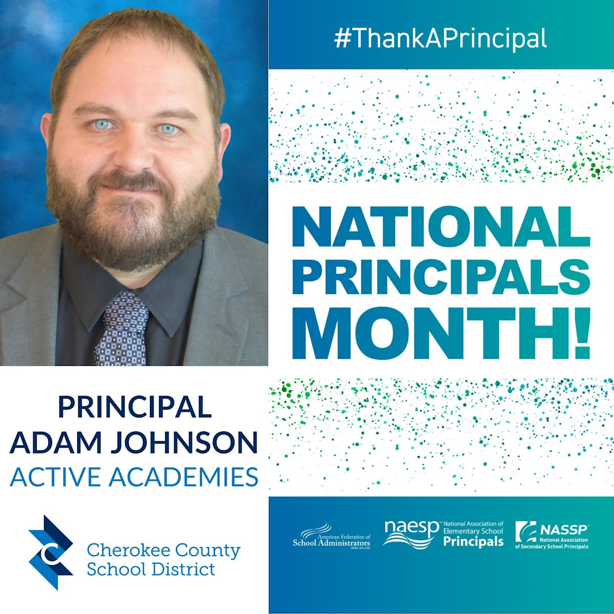 Celebrating National Principals Month: Adam Johnson of ACTIVE Academies ...