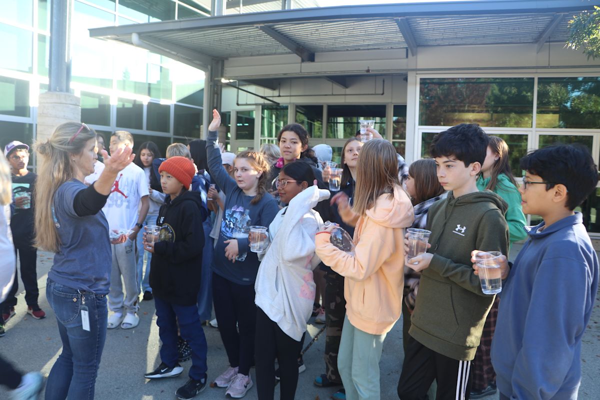 Only rain down the drain! LWSD students learn about protecting our ...