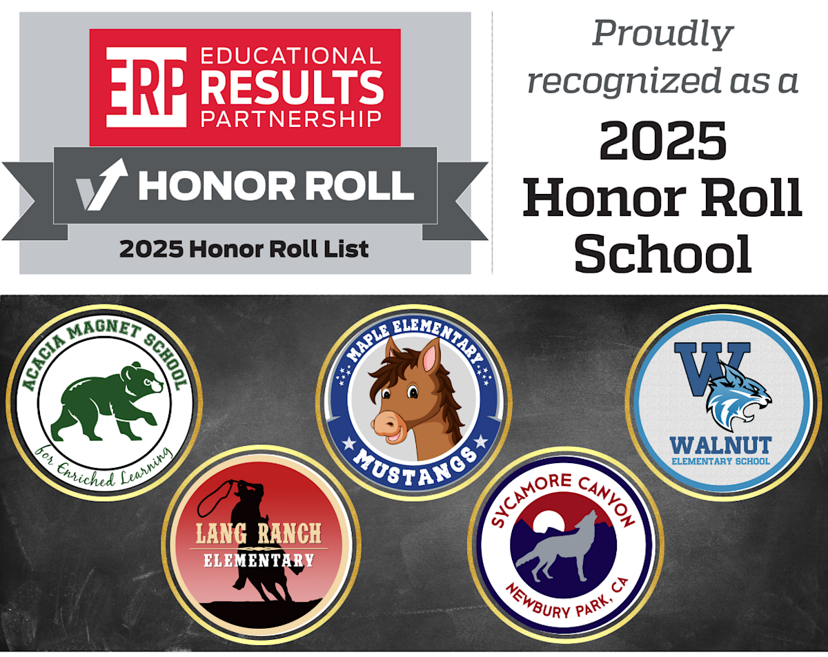 Five CVUSD Schools Earn "Honor Roll School" Recognition | News Details ...