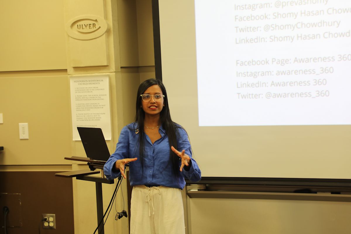 Activist tells students at Culver Academies the way to change the world ...