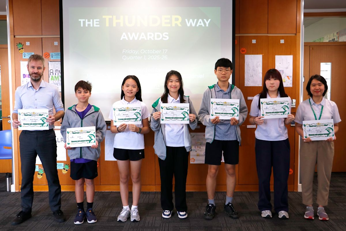 Middle School Celebrates our Core Values in Action with the Thunder Way ...