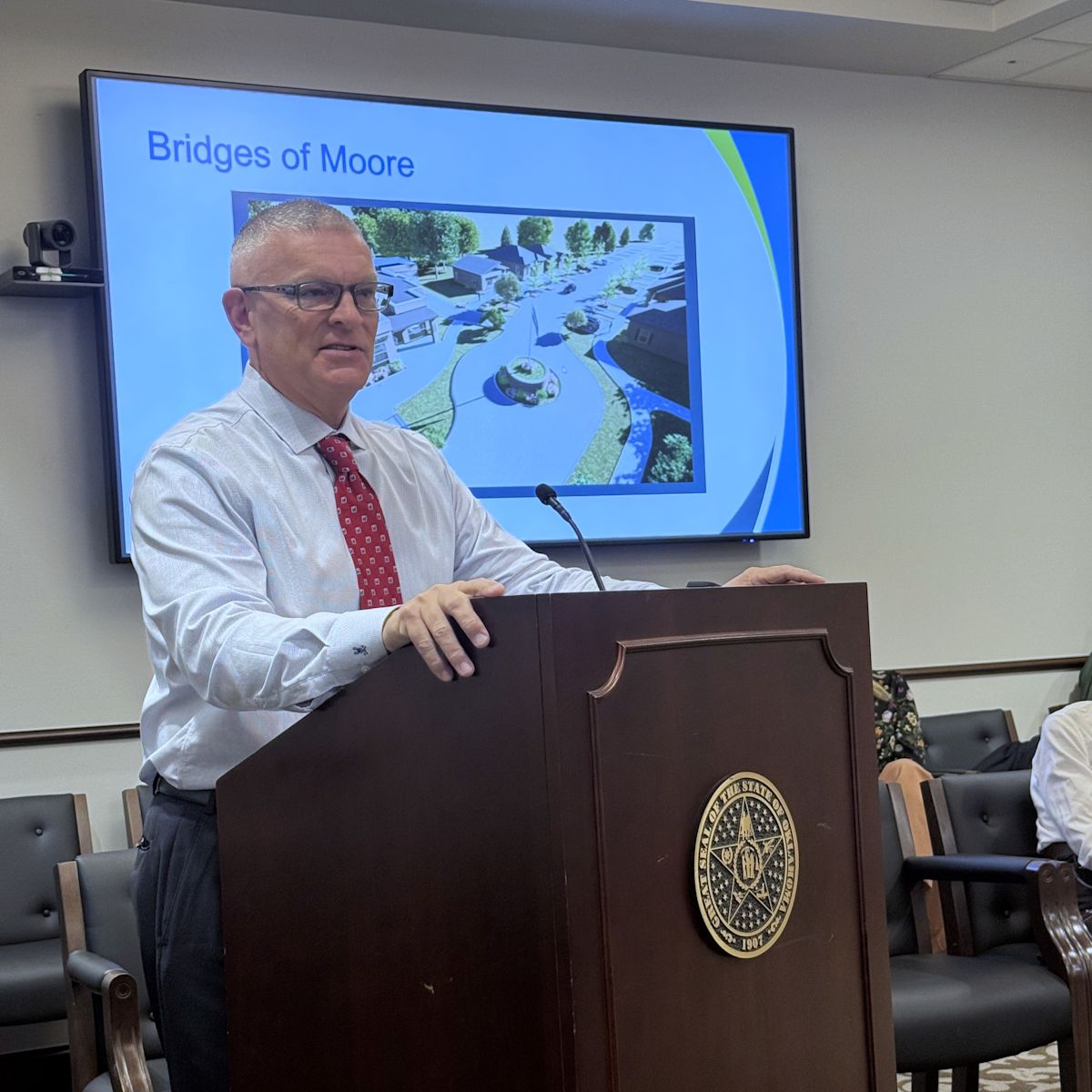 Romines Shares District Solutions at the Capitol | District News ...