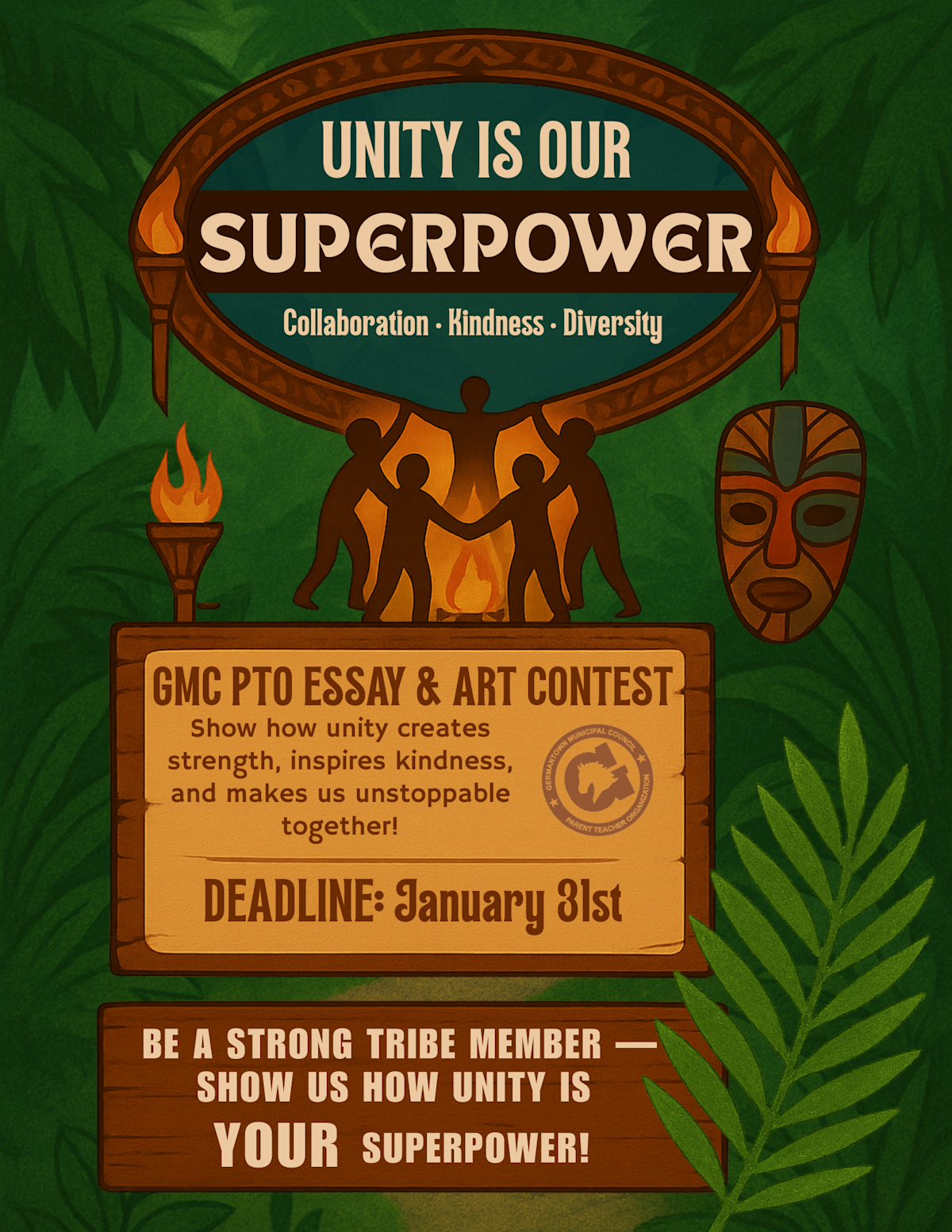 Unity Is Our Superpower: GMSD PTO Essay and Art Contest | Posts Details ...