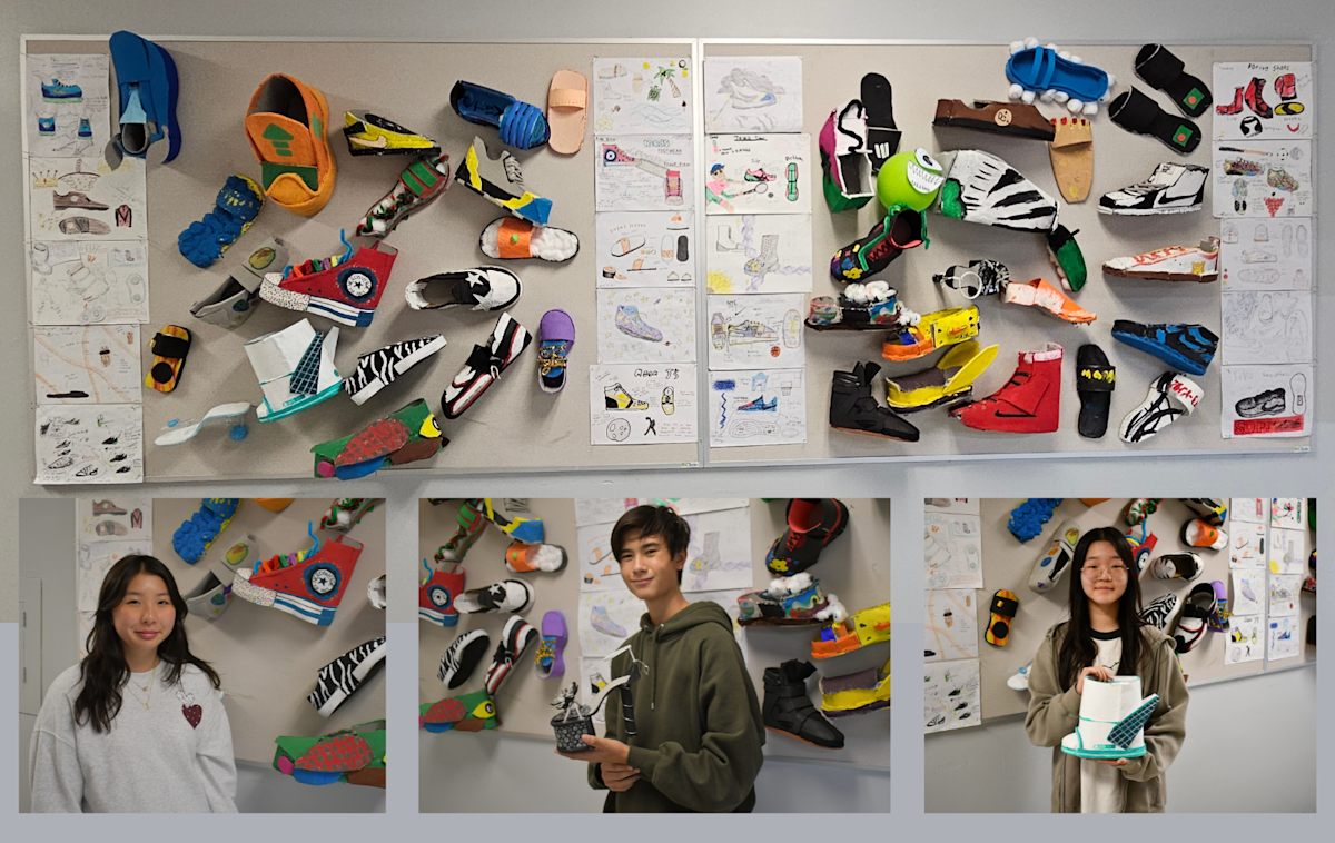Students Step into Creativity with Shoe Design Project | Post Details