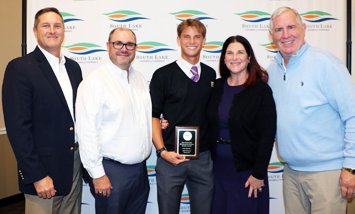 Adam Townsend Receives a Ray Goodgame Outstanding Student Leader Award ...