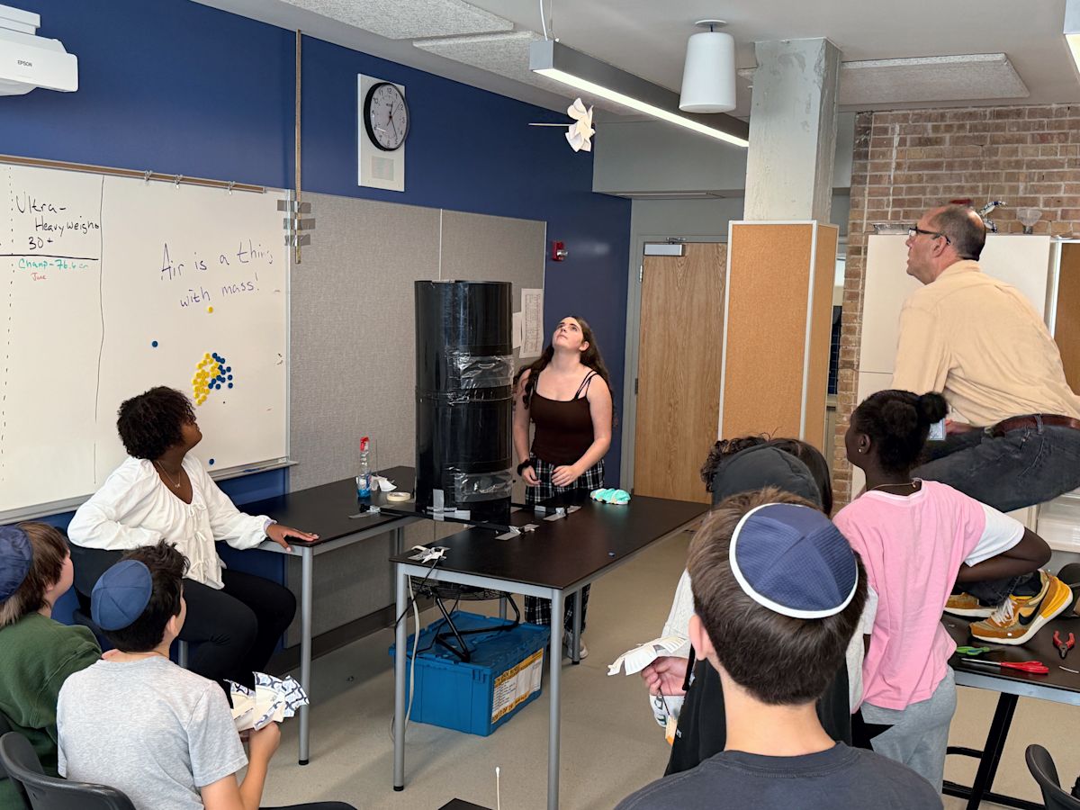 Grade 7 Science Students Test the Force of Air in Exciting Wind Tunnel ...