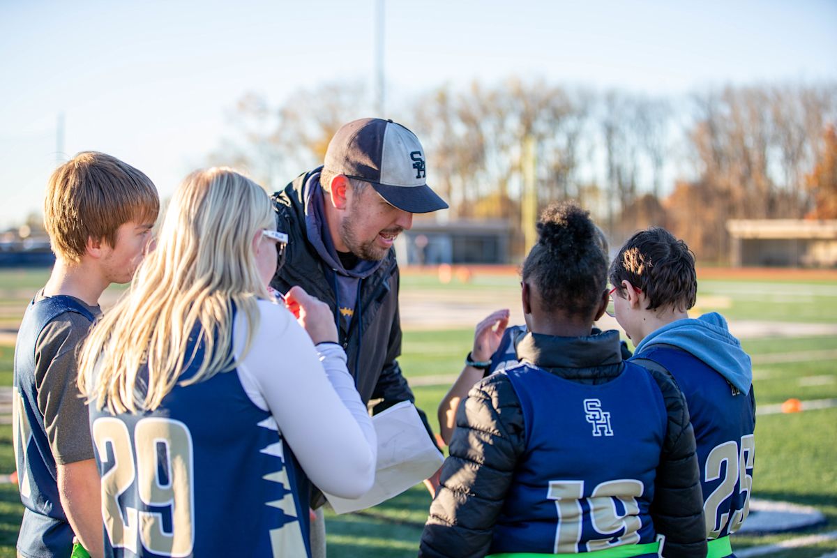 Sweet Home Hosts First Unified Flag Football Game | SHHS Posts Details