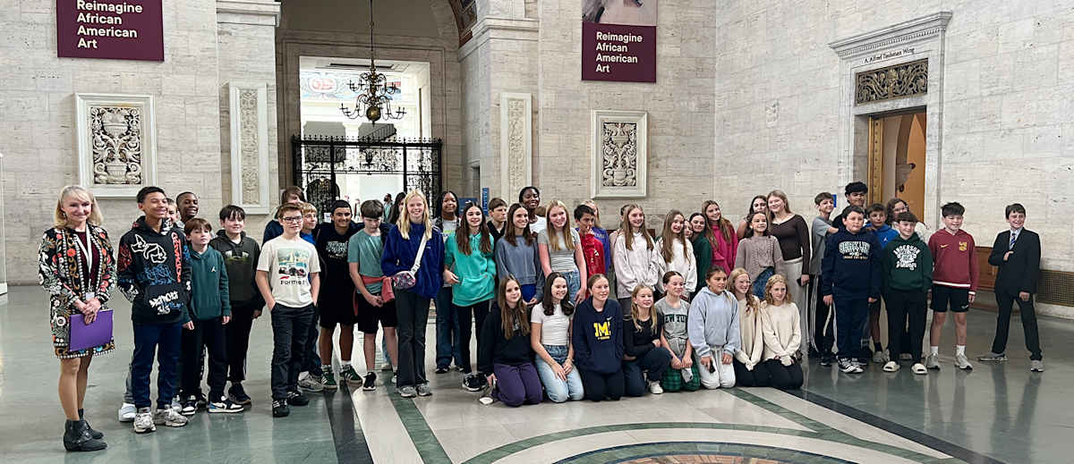 AMS Students Tour the DIA to Learn About Hispanic Art | Posts Details ...