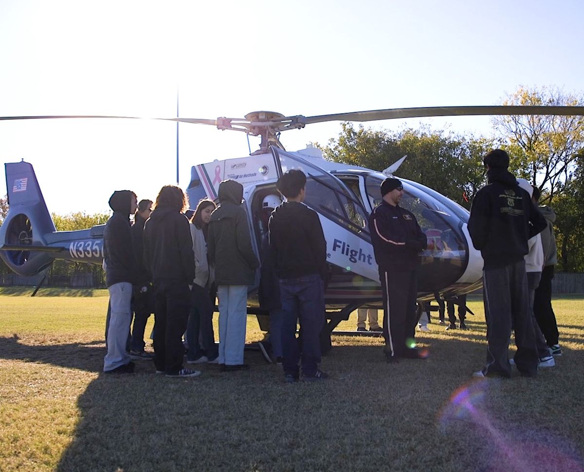 Aviation, Medical Classes Check Out Tulsa Life Flight Helicopter ...