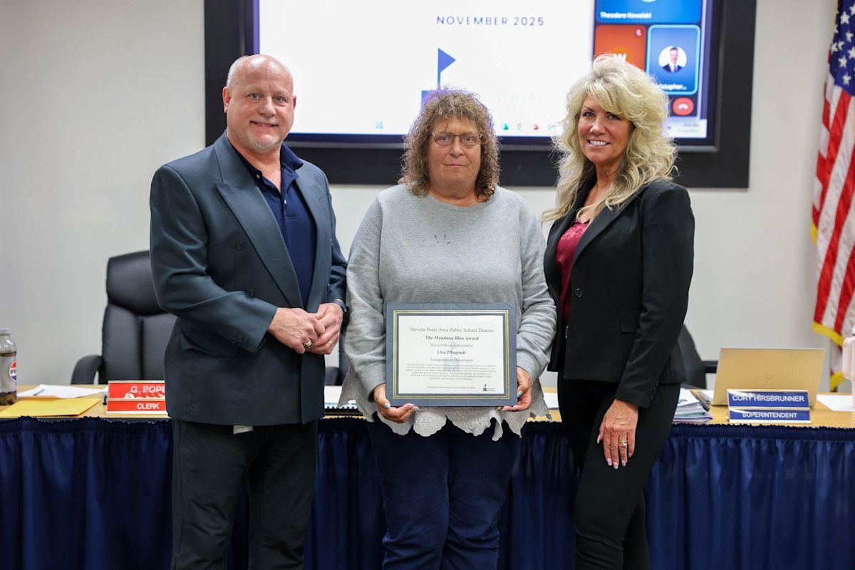 NEWS RELEASE: SPAPSD Honors Bus Driver Lisa Pflugradt with Mandana ...
